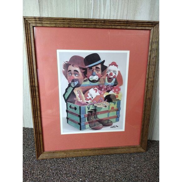 chuck oberstein | Art | Vintage 97s The Trunk Chuck Oberstein Framed ...